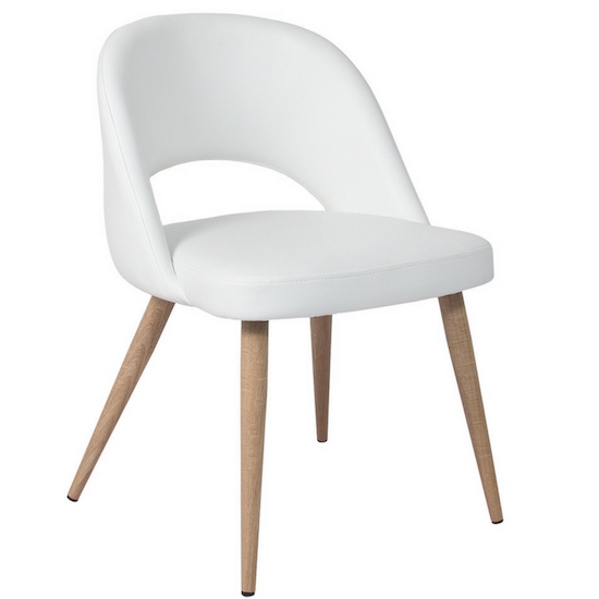 Turner-chair-white-angle – Interior design services